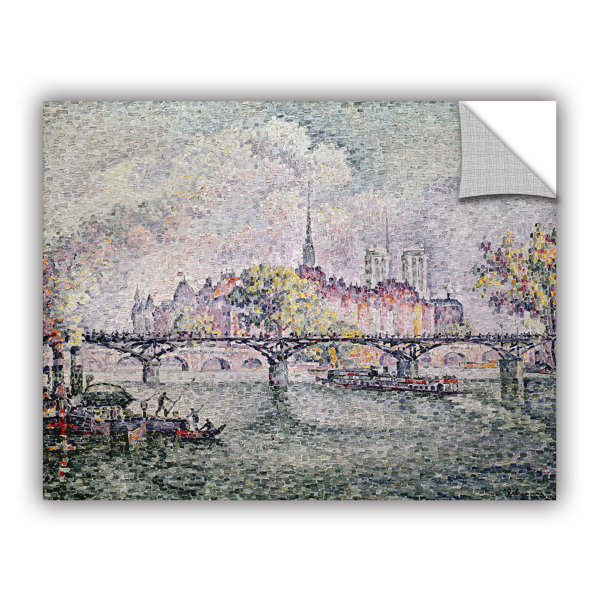 ArtWall Paul Signac Scenic & Cityscapes Non-Wall Damaging Wall Decal ...
