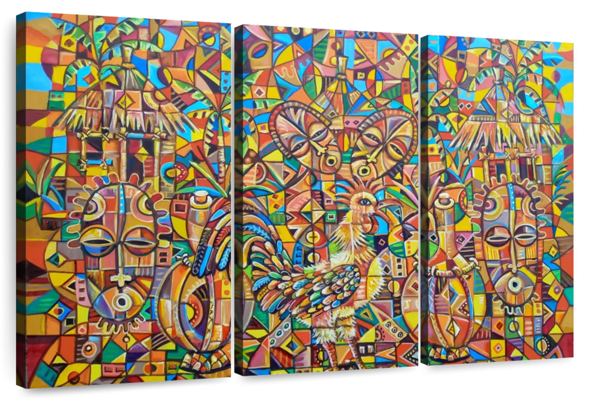 Elephant Stock African Juju Society I - Wayfair Canada