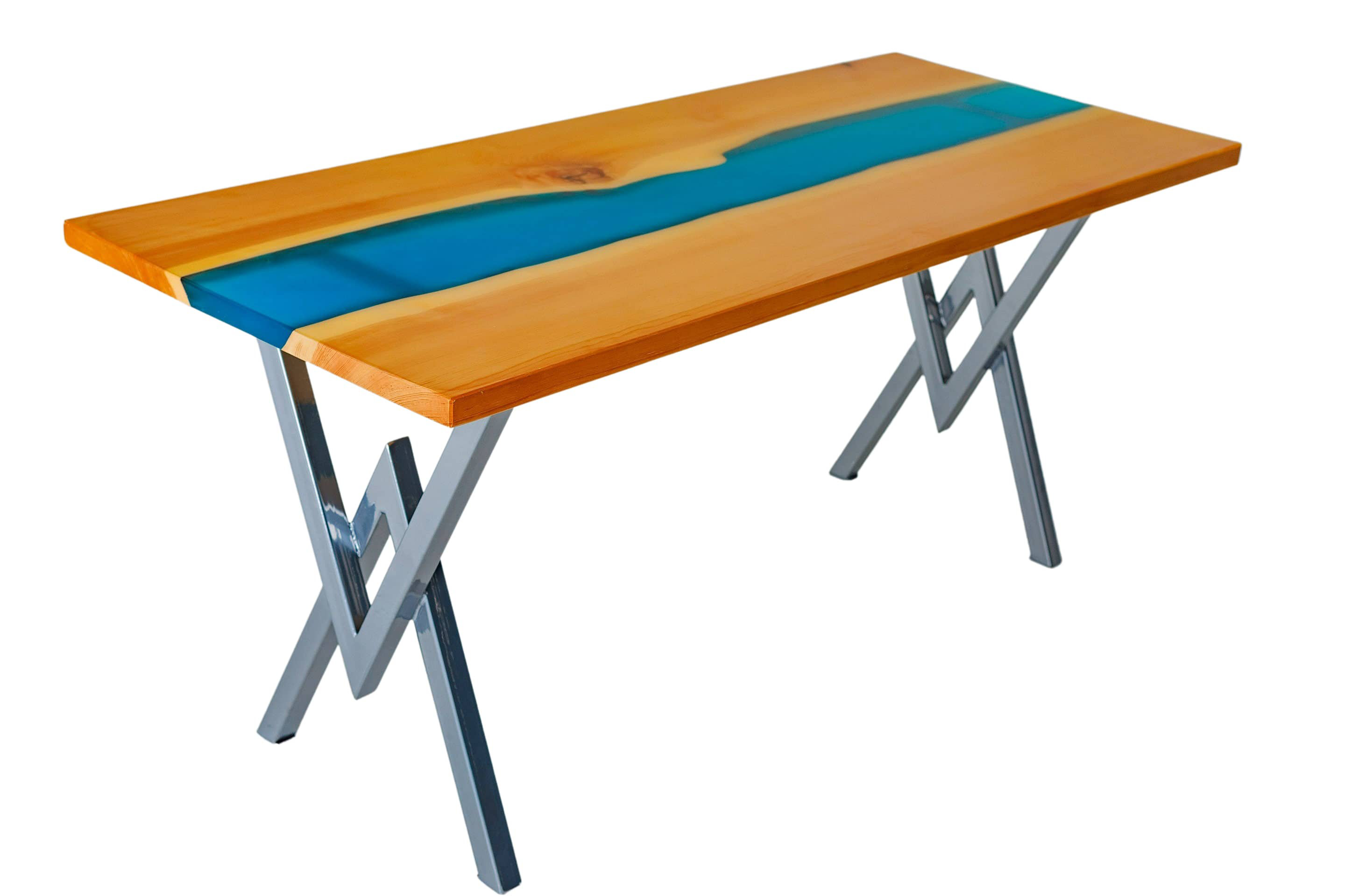 RebirthPRO Worktop Cedar Table With River - Wayfair Canada