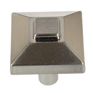 GlideRite Hardware Pyramid 7/8" Length Square Knob Multipack & Reviews ...