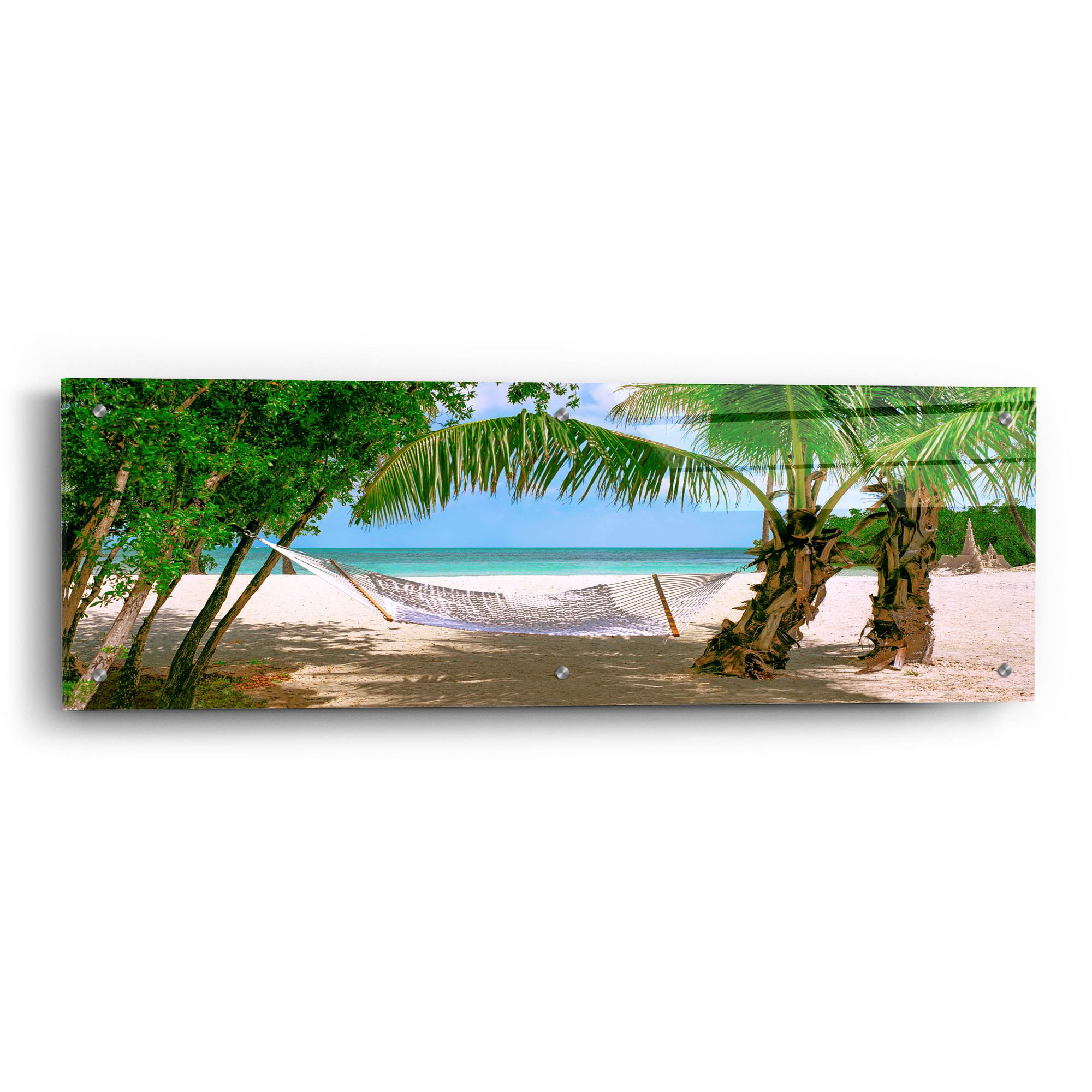 Dovecove 'Sand Castle' By Jack Reed, Acrylic Glass Wall Art, "X" | Wayfair