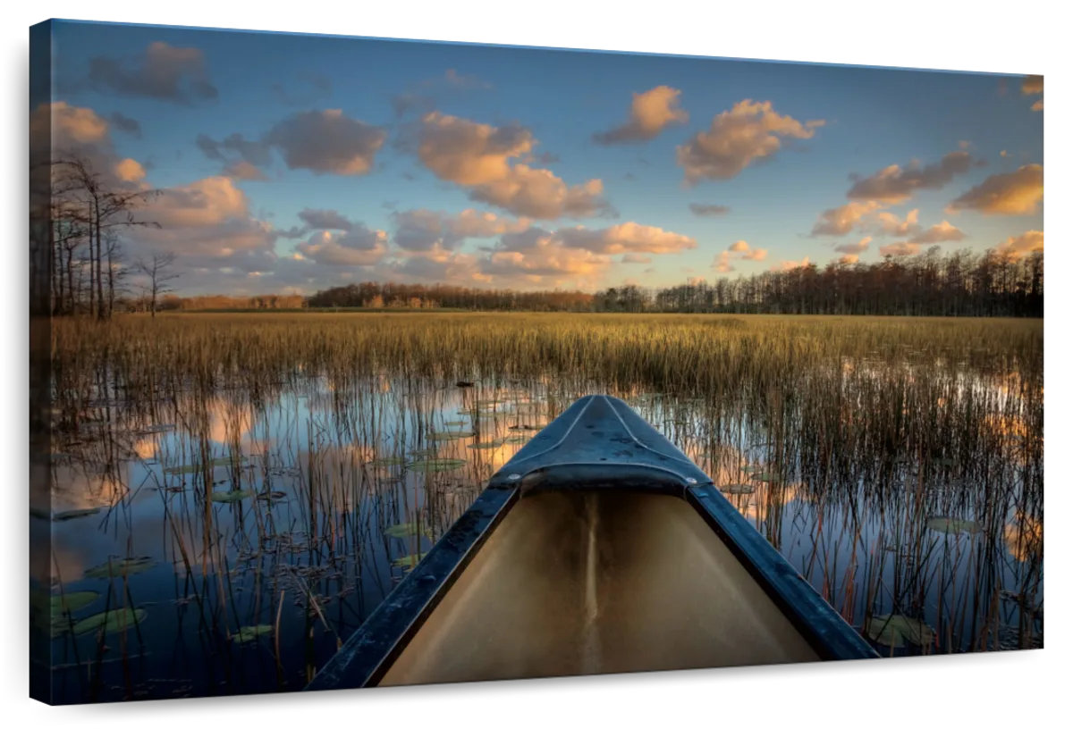 Ebern Designs Senne Canoeing On The River | Wayfair