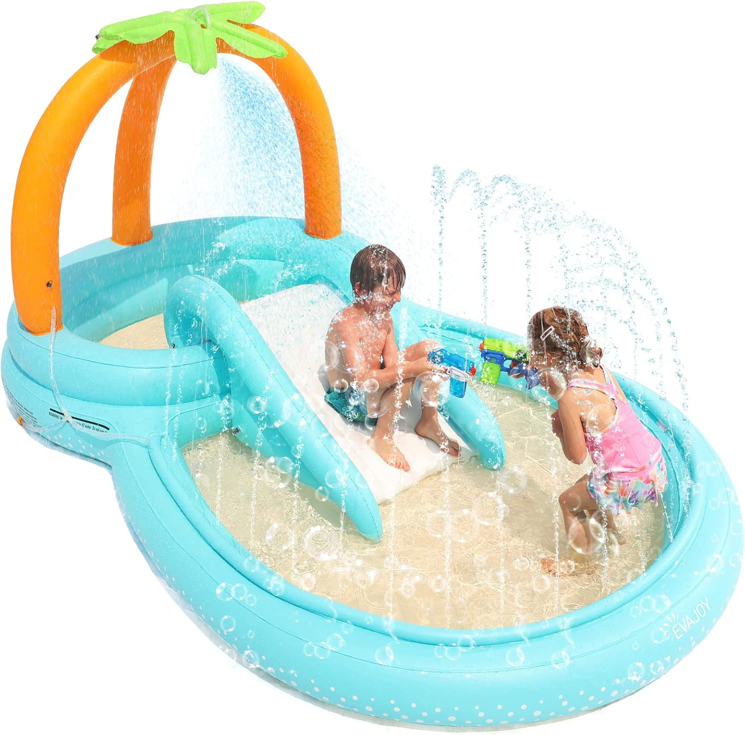 Zolosh Inflatable Play Centre Kids Pool with Slide - Wayfair Canada