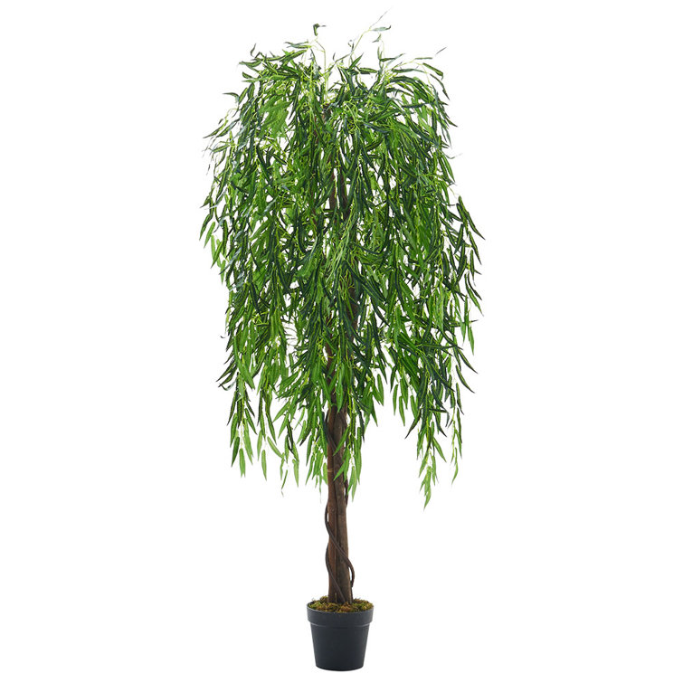 The Seasonal Aisle 180cm Faux Willow Tree in Pot | Wayfair.co.uk