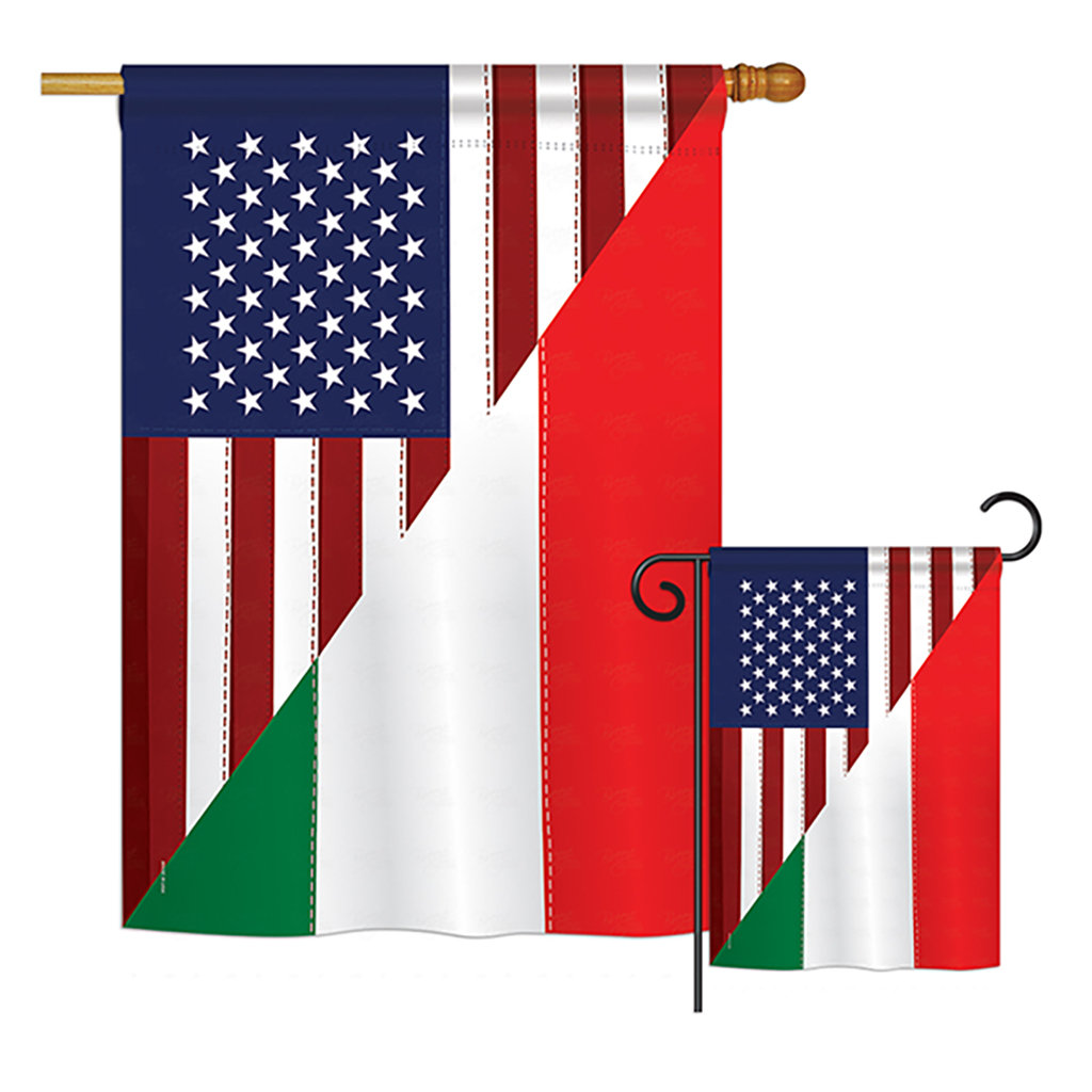 Trinx 2 Piece American Italian Friendship of the World Impressions ...