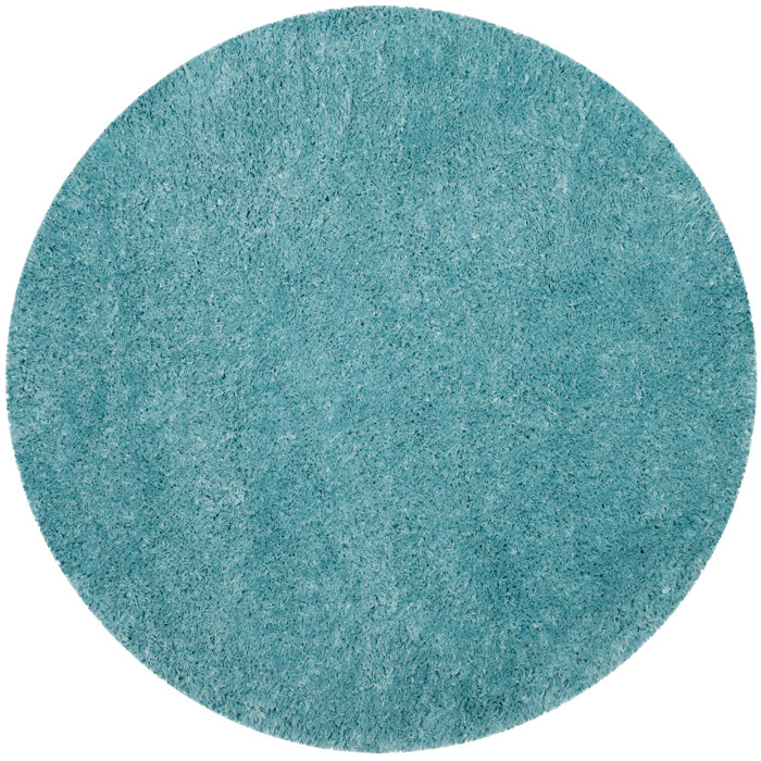 Willa Arlo Interiors Hermina Light Turquoise Area Rug & Reviews | Wayfair