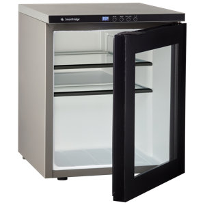 SmartFridge by Minibar Systems Full Glass Door 1.6 cu. ft. Freestanding ...