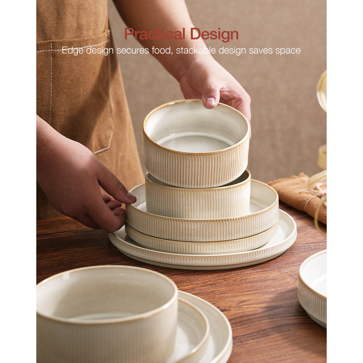 Famiware 18 Piece Dinnerware Sets, Service for 6 & Reviews | Joss & Main