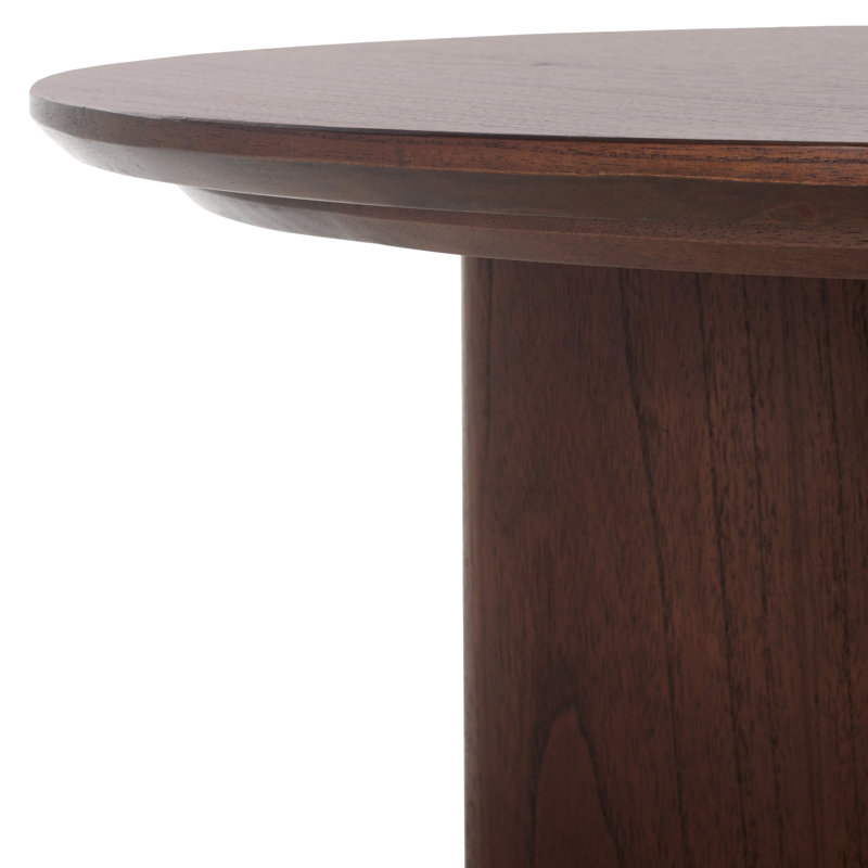 Safavieh Couture Barnard Round Wood Coffee Table & Reviews | Perigold