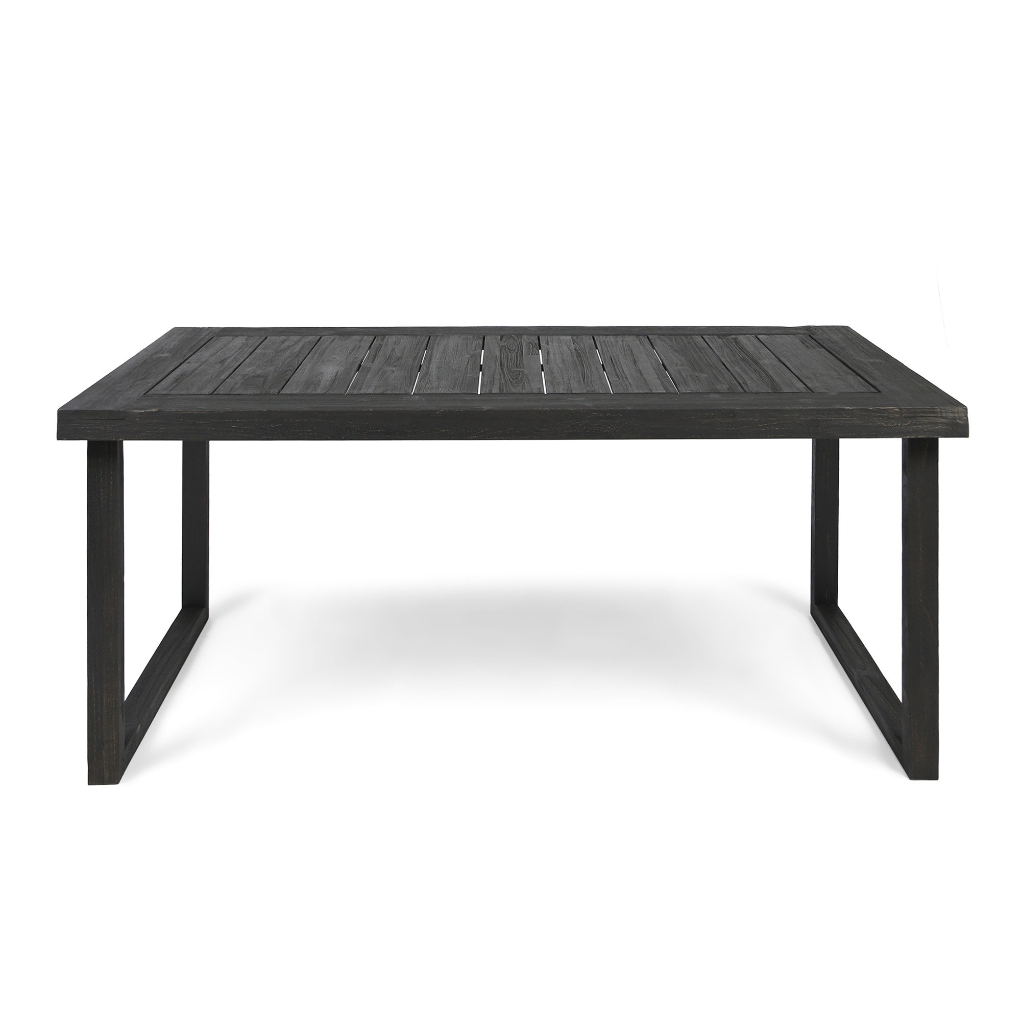 Latitude Run® WESTCOTT DINING TABLE WITH WOOD TOP | Wayfair