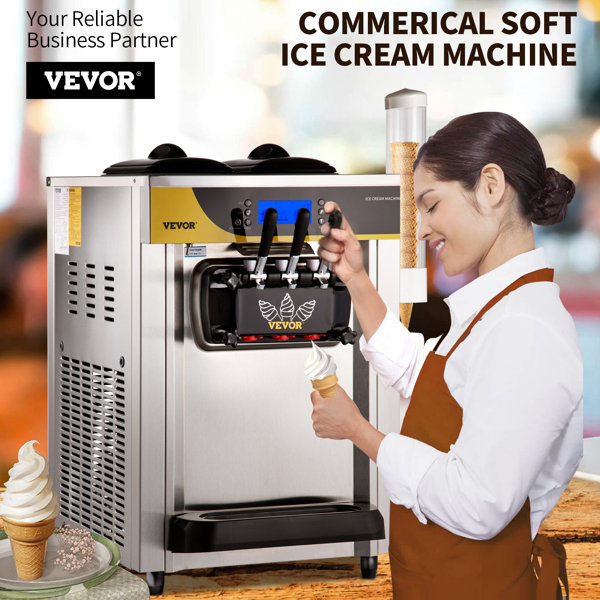 VEVOR Countertop Soft Serve Ice Cream Maker | Wayfair