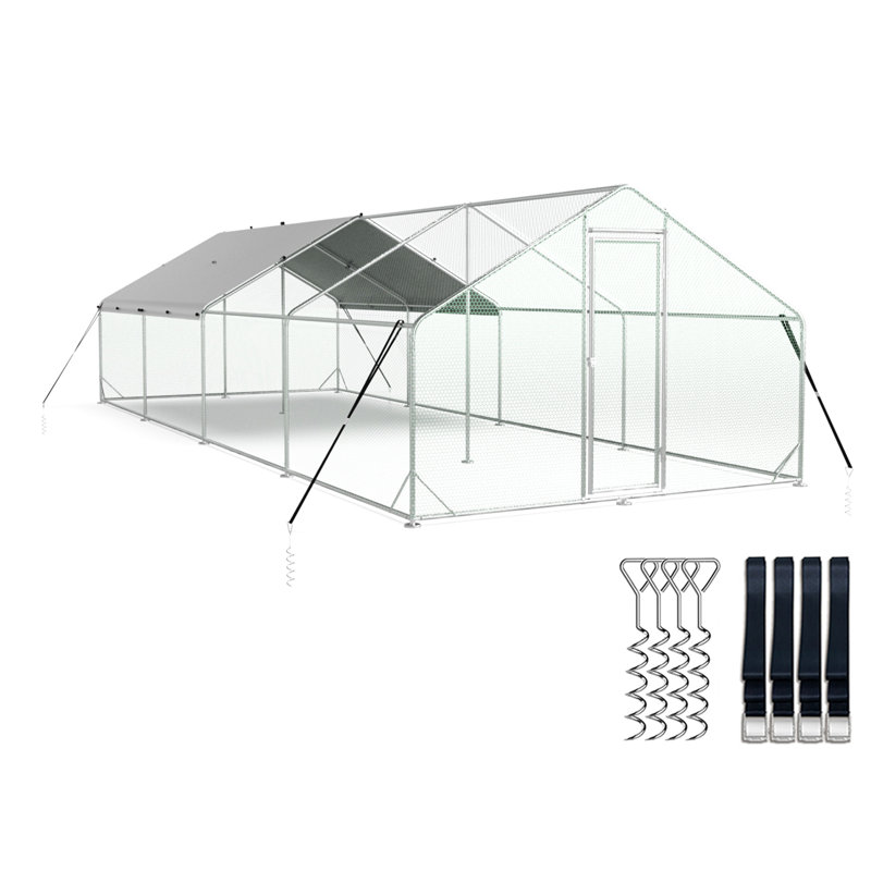 Tucker Murphy Pet™ Danay 251.23 Square Feet Chicken Run | Wayfair