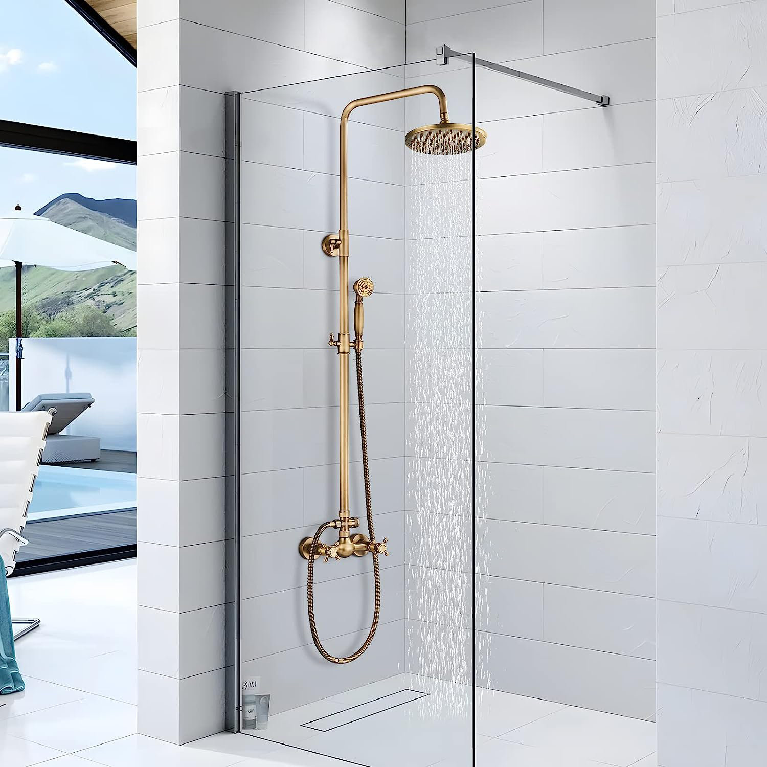 Senlesen Shower Only Faucet with Rough-in Valve | Wayfair