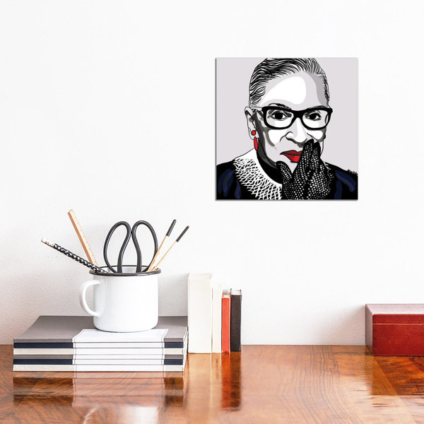 Ebern Designs The Notorious RBG by NoelleRx - Art Prints on Canvas ...