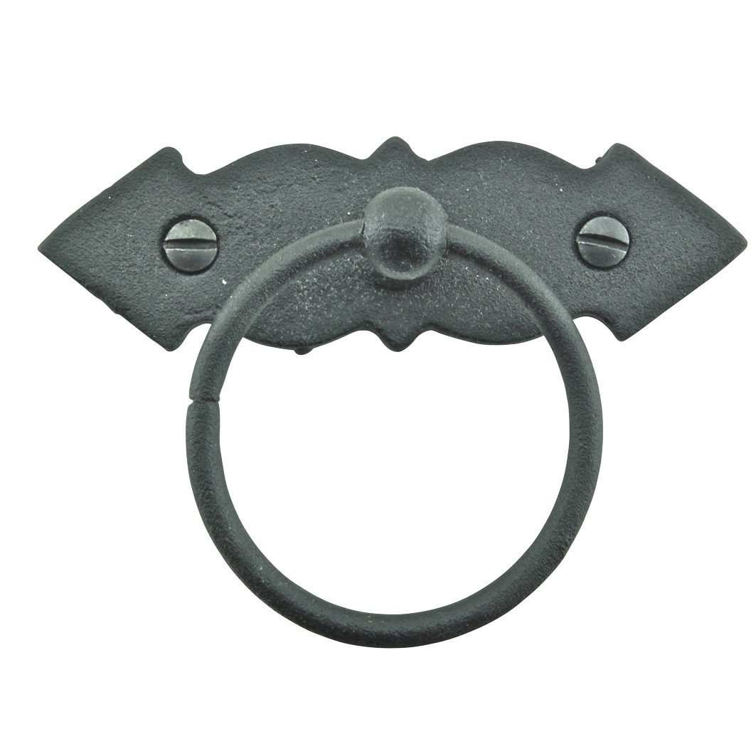 The Renovators Supply Inc. Cabinet Door Drawer Wrought Iron Ring Pull ...