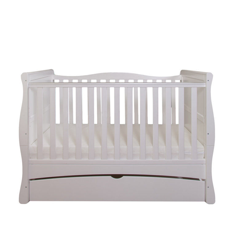 Harriet Bee Creasy Gilbert Sleigh Cot Bed | Wayfair.co.uk