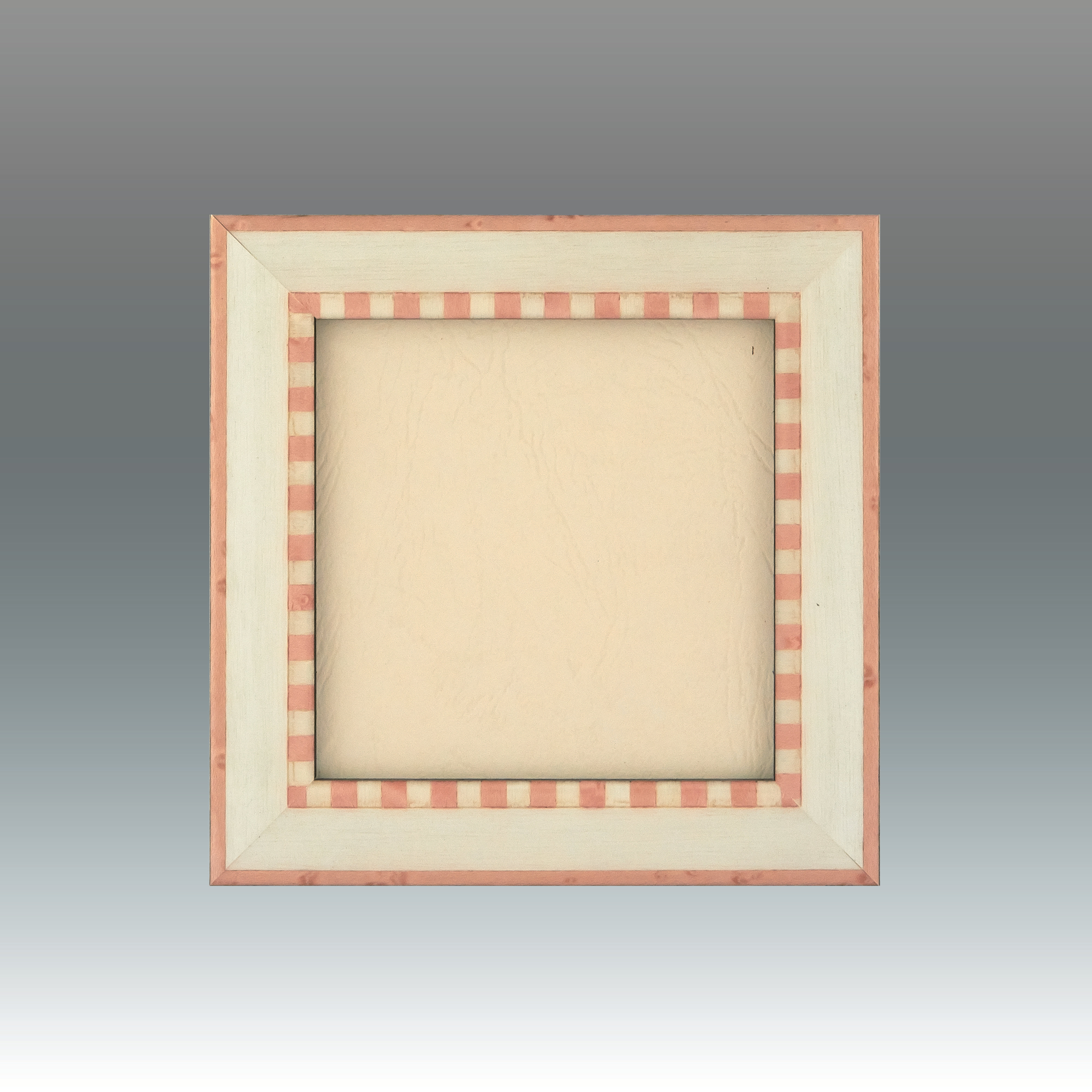 Tizo Inner Stripe Border Wood Baby Frame in , Pink | Perigold