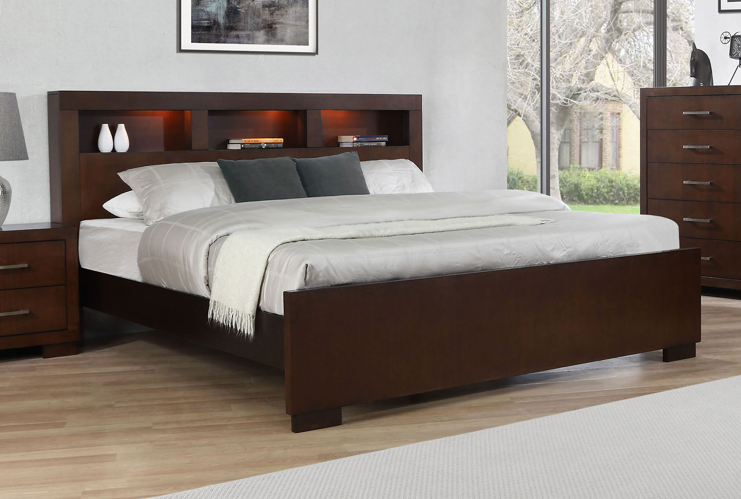 Wade Logan® Bernida Solid Wood Platform Bed & Reviews | Wayfair