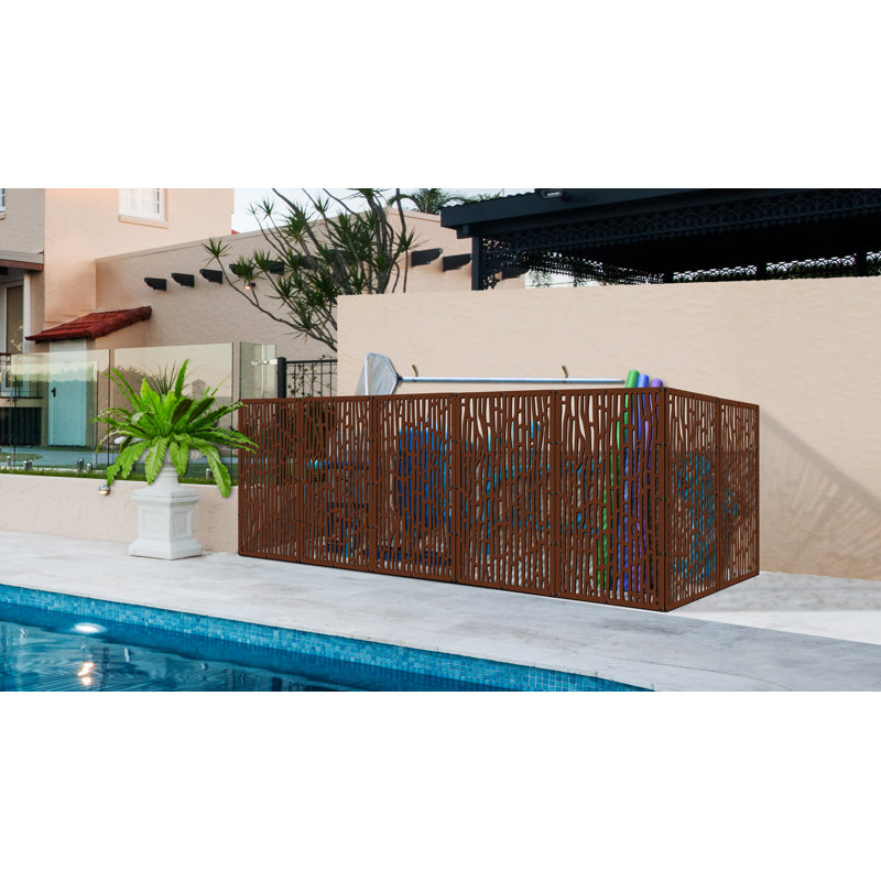 DESIGN-VU Bali Decorative Privacy Panel & Reviews | Wayfair