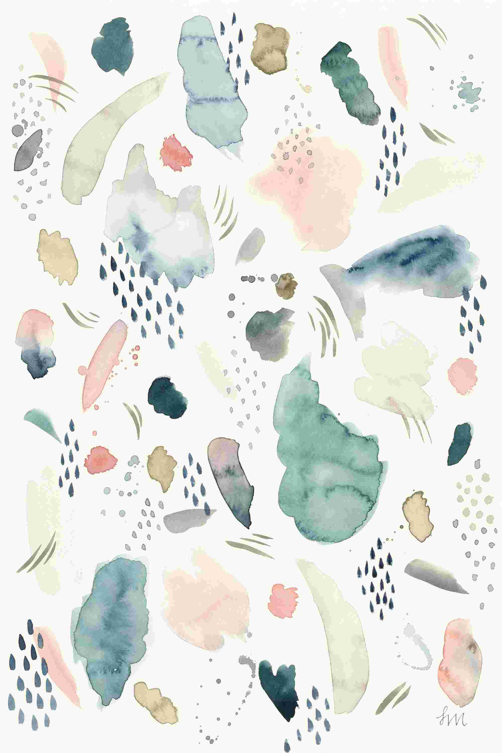 Orren Ellis April Showers by Laura Marshall - Wrapped Canvas Painting ...