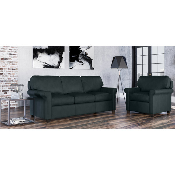Wildon Home® Fard 2 - Piece Leather Living Room Set - Wayfair Canada