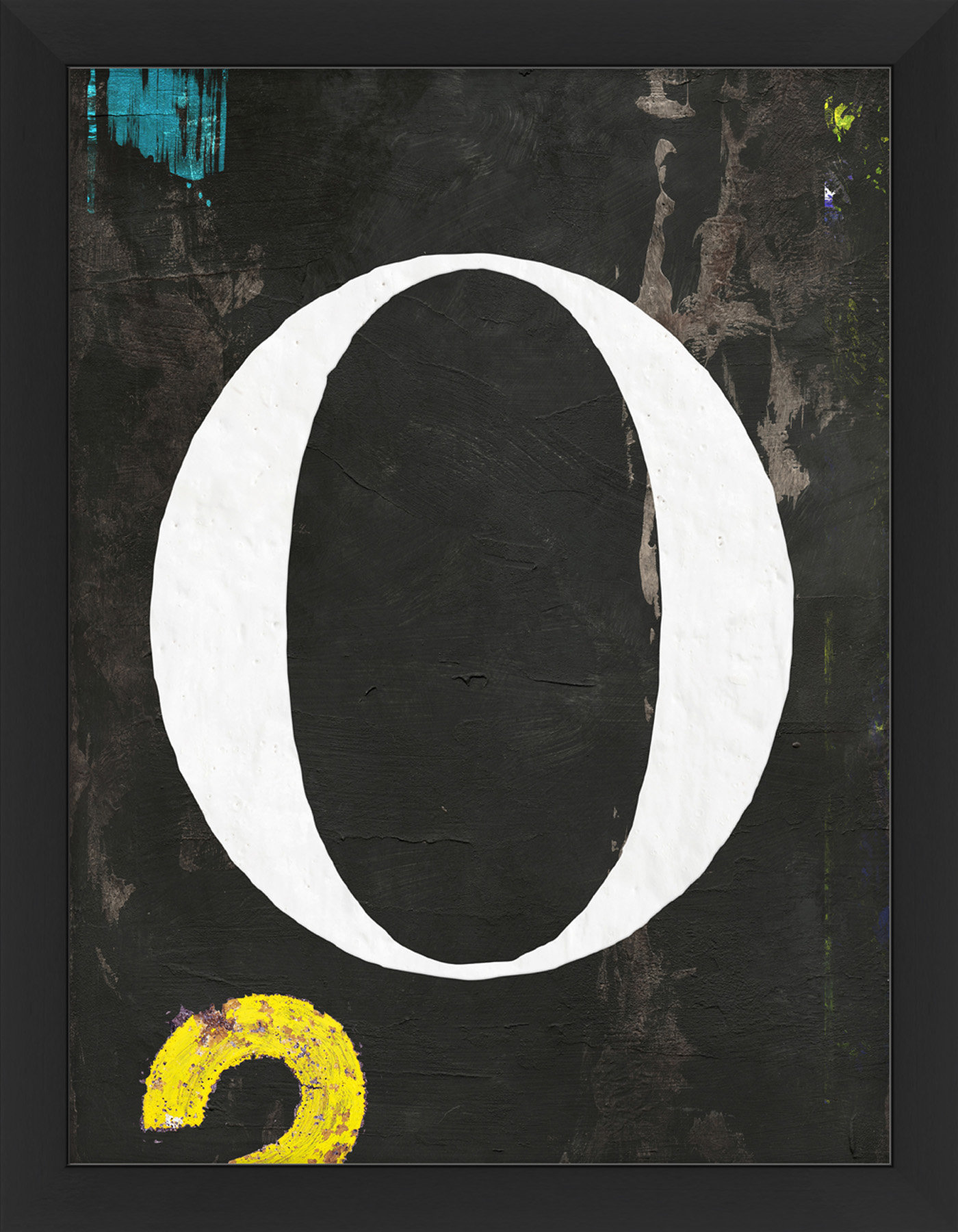 Wendover Art Group Alphabet "O" - Picture Frame Textual Art on Paper ...