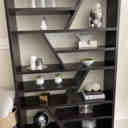 Mercury Row® Dailey 70.75" H x 47.25" W Geometric Bookcase & Reviews ...