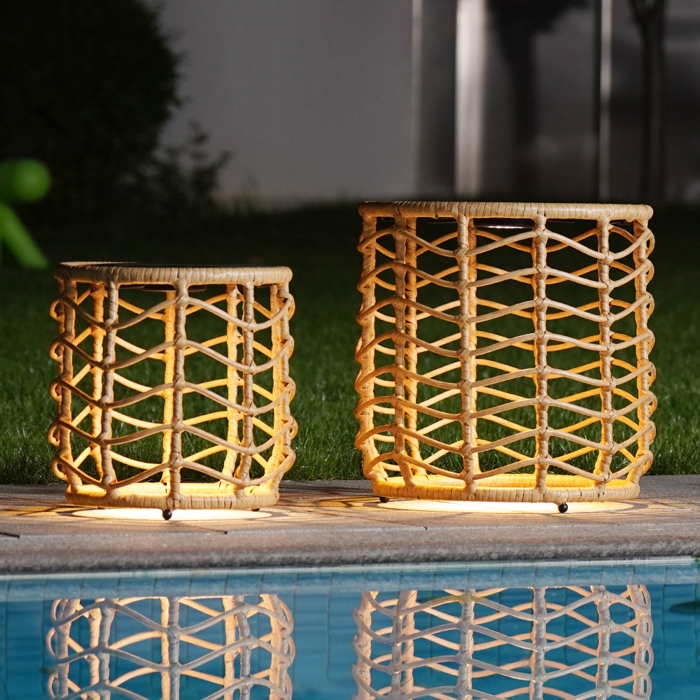 Grand Patio 17.7'' Solar Powered Outdoor Floor Lamp & Reviews - Wayfair ...