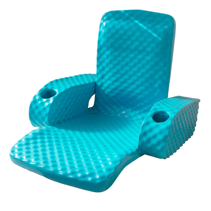 TRC Recreation Folding Baja Chair Swimming Pool Float Armchair ...