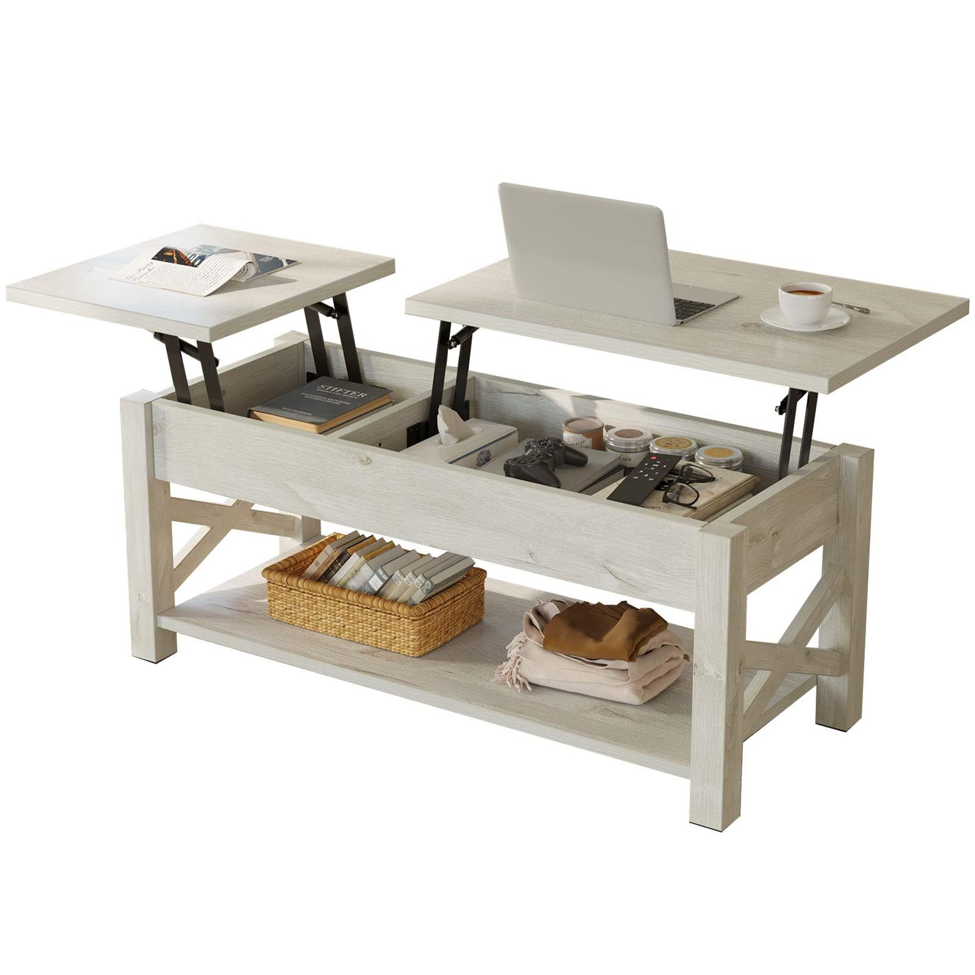 Lark Manor Two-way lift coffee table | Wayfair