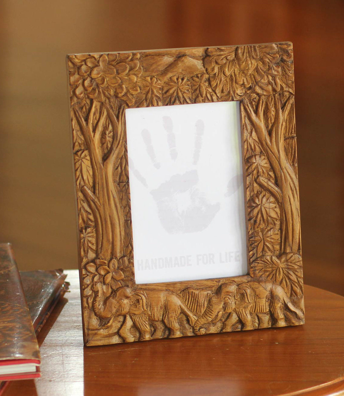 World Menagerie Tortelli Never Forget Teak Picture Frame "& Reviews ...