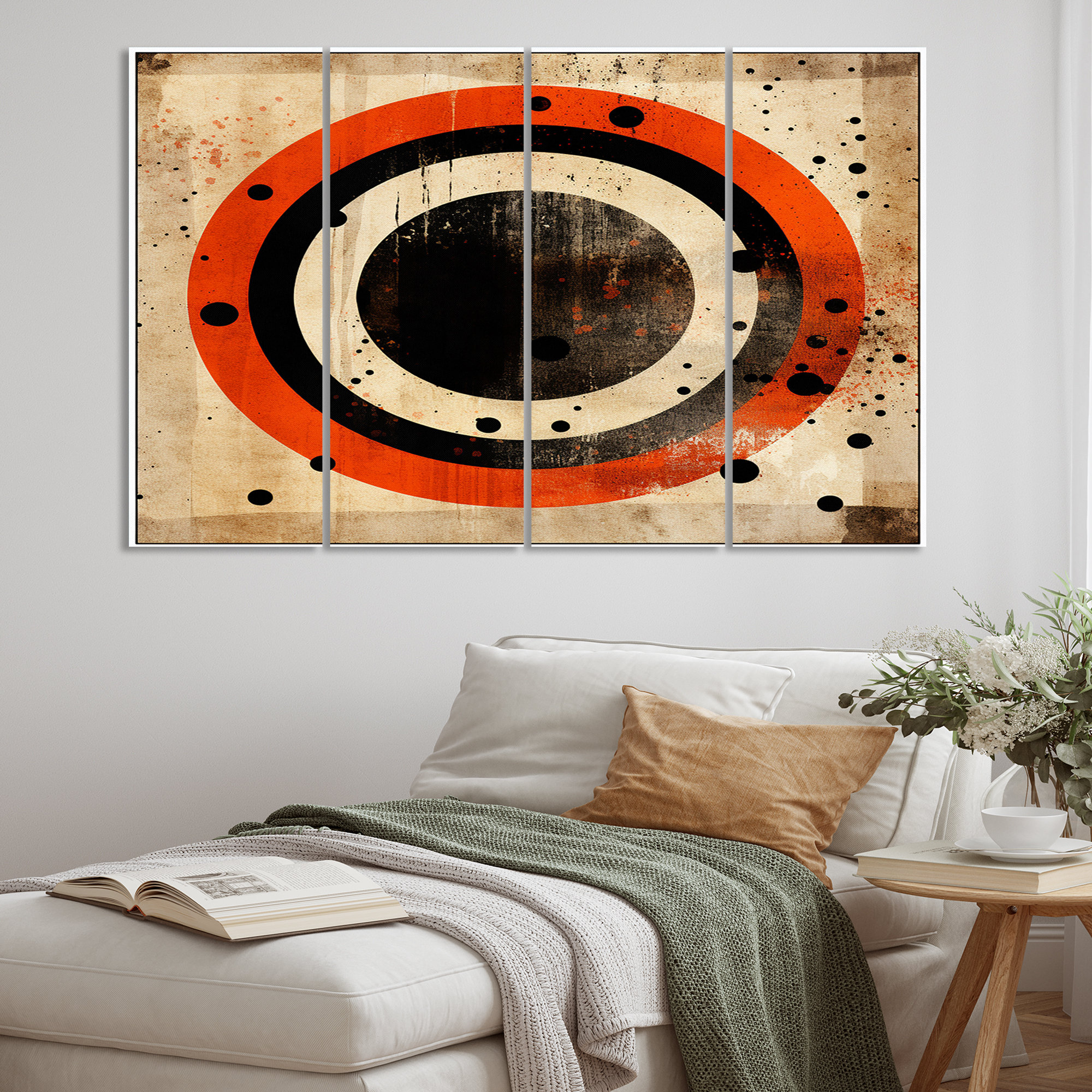 George Oliver Inner Knowing Retro Circle Art II - Modern Midcentury ...