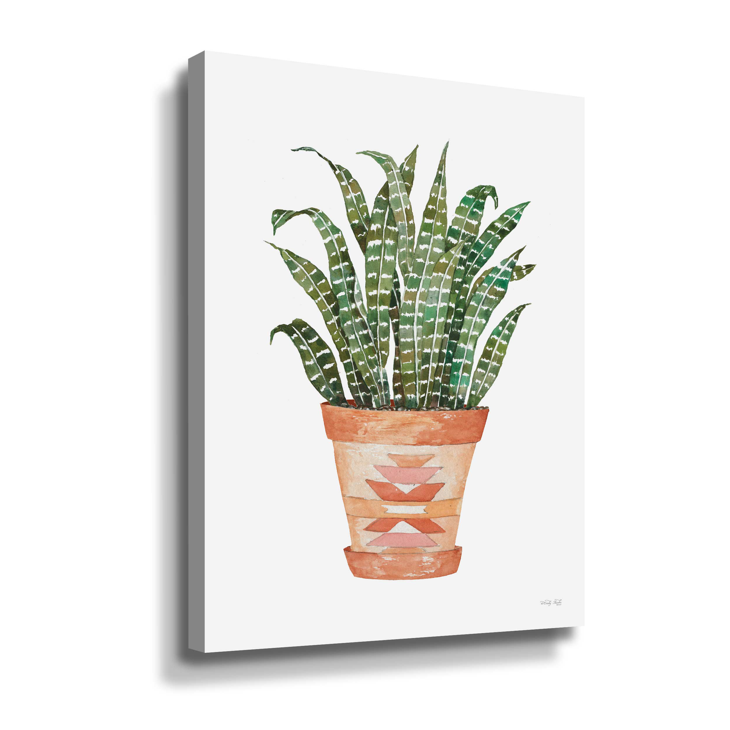 ArtWall Aztec Pot III Gallery | Wayfair