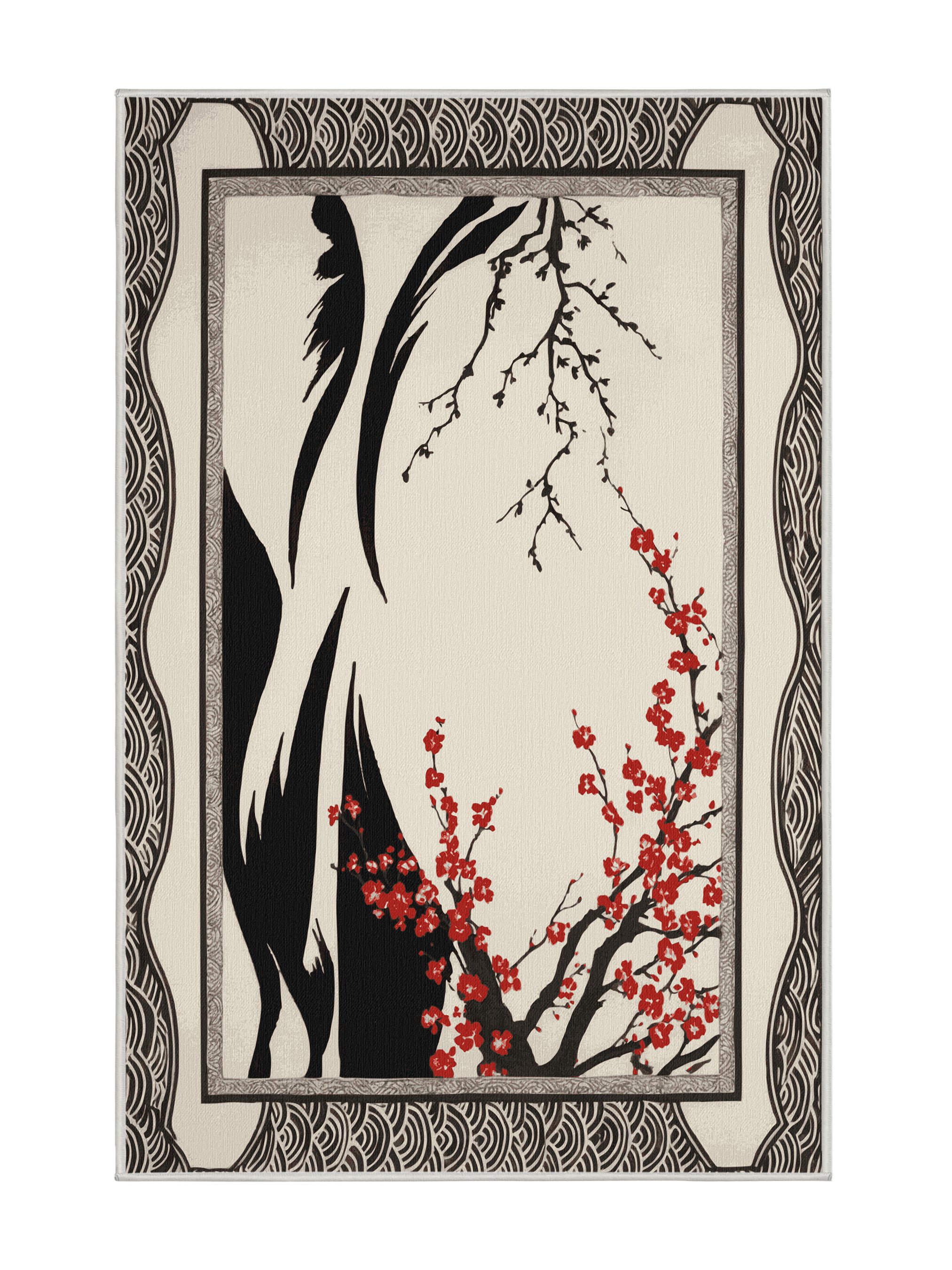 Winston Porter Tapis Branching Serenity - Wayfair Canada