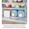 Yamazaki Home Expandable Refrigerator Riser Shelf, Plastic, Expandable ...