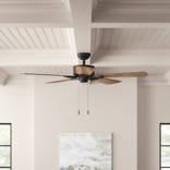 Bell + Howell Socket Fan, Ceiling Fan With 1000 Lumens Warm Light ...