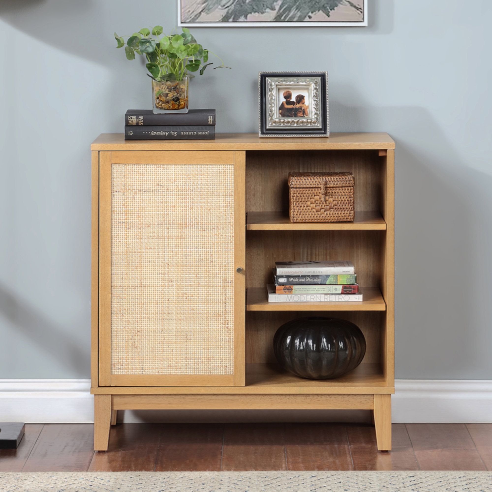 Bay Isle Home™ Buffet avec rangement, armoire de rangement avec portes ...
