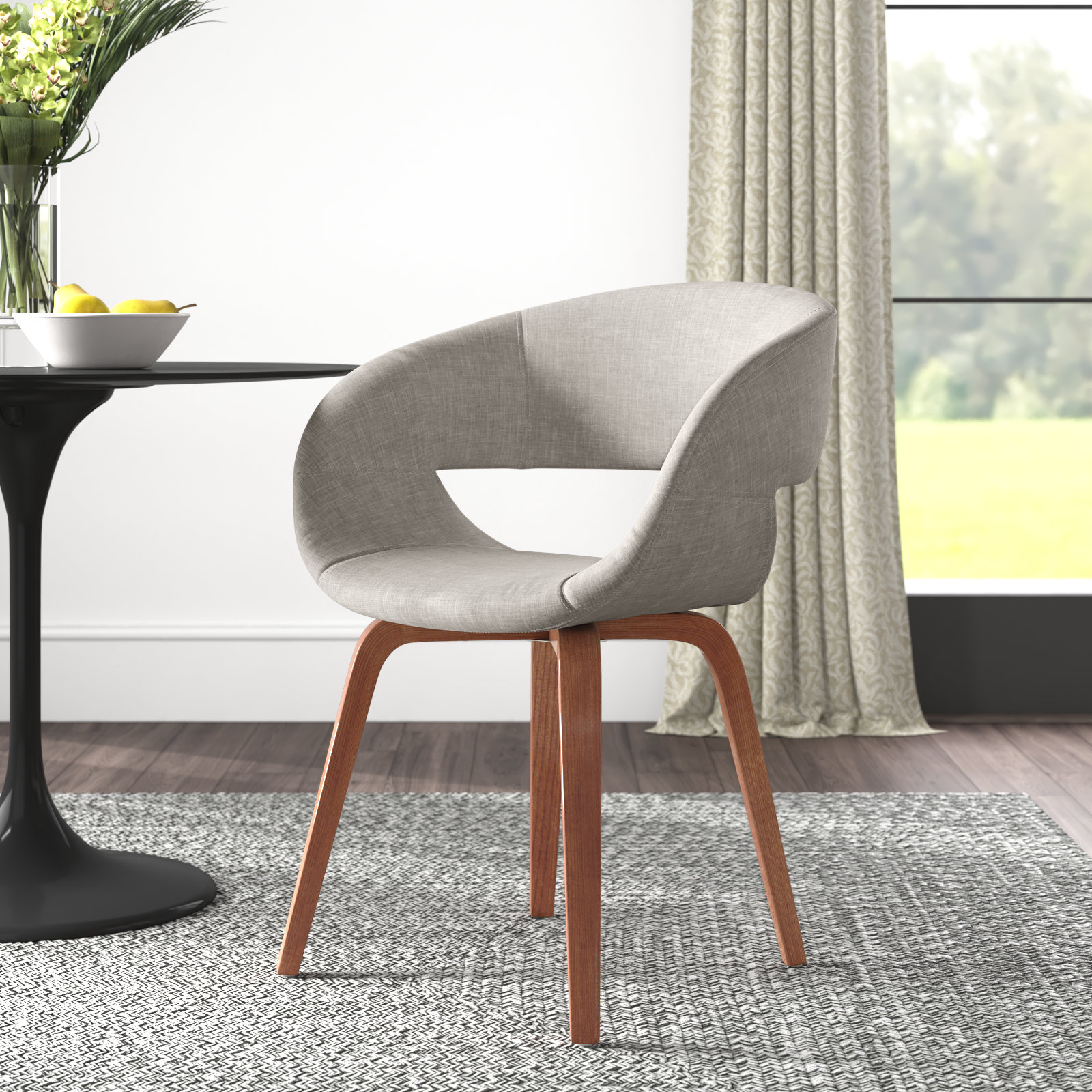 Wade Logan Kerber Upholstered Arm Chair & Reviews | Wayfair