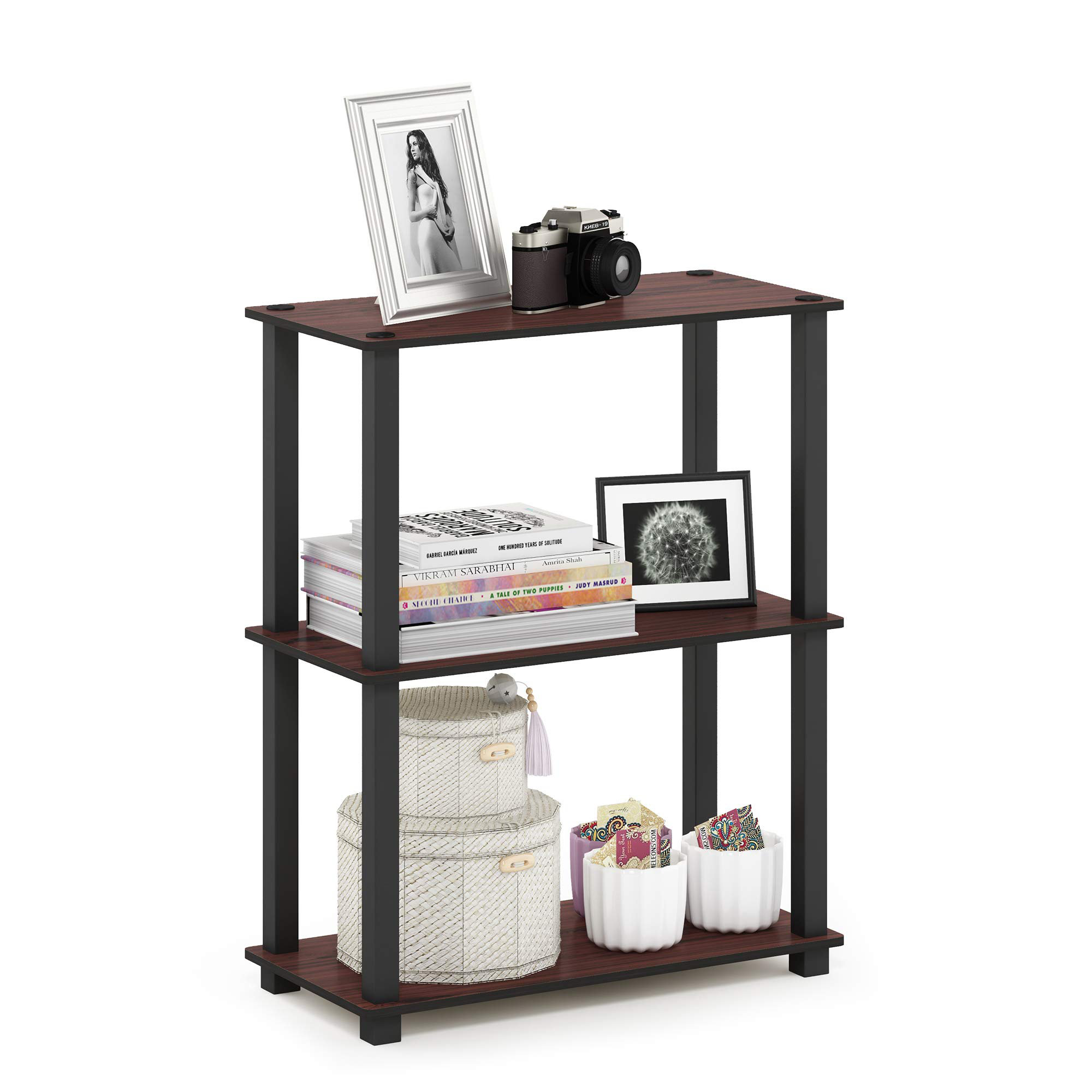 Latitude Run® 3-tier Compact Multipurpose Shelf Display Rack With ...