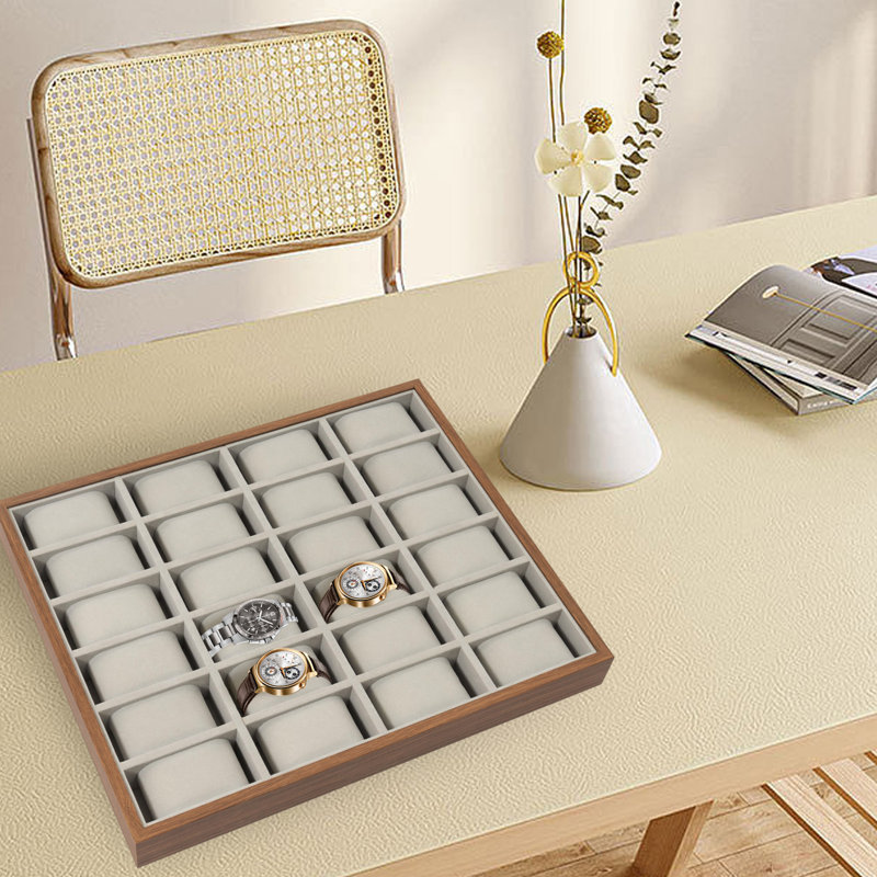 Ebern Designs Manufactured Wood Watch Box | Wayfair