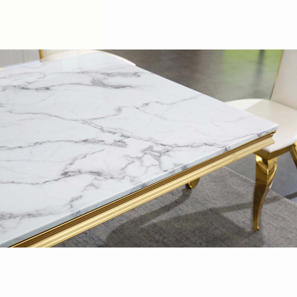 HOOSENG Tiarni Rectangular Dining Table | Perigold