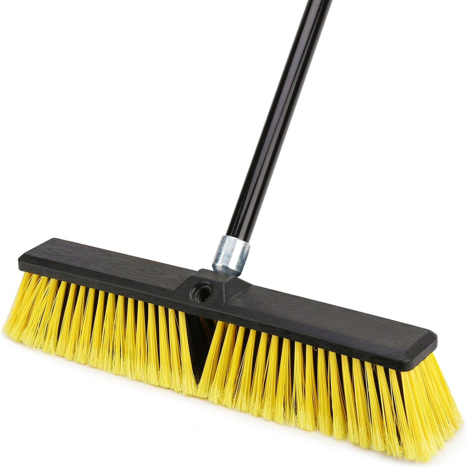 MODVAT 18 Inches Push Broom Heavy Duty Broom with 63" Long Handle ...