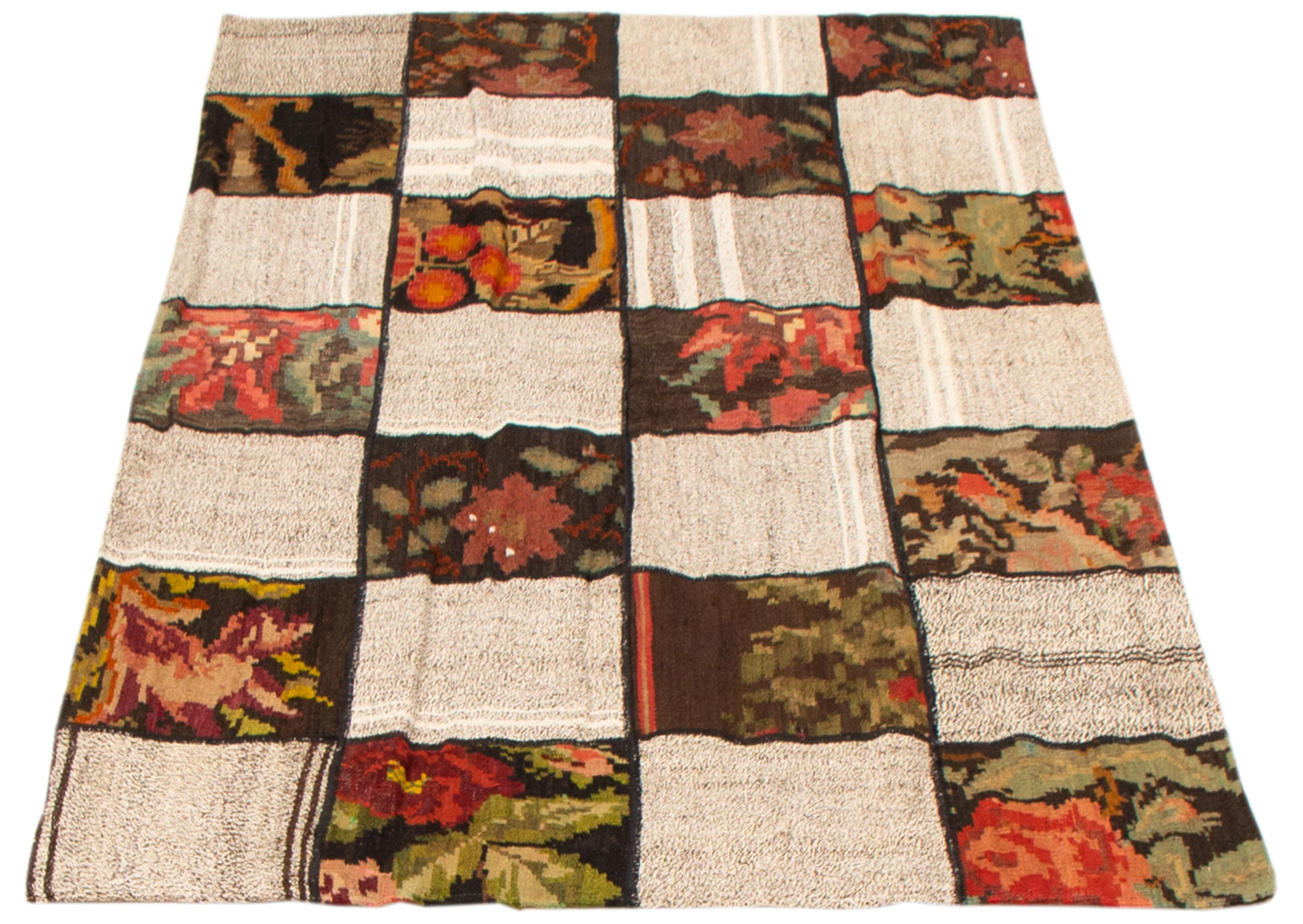 Red Barrel Studio® One-of-a-Kind Evajane Hand-Knotted 4' x 6'2" Wool ...