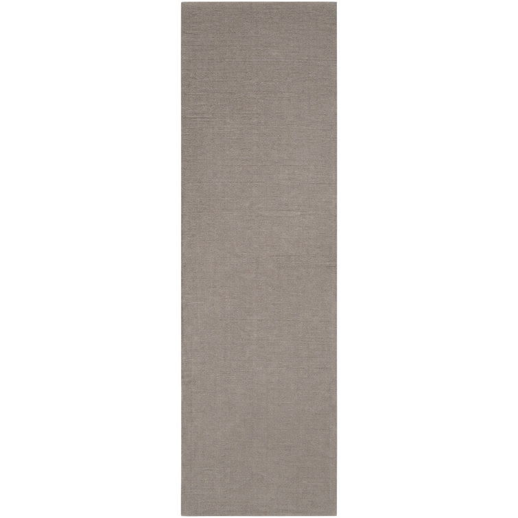AllModern Crowe Hand Loomed Wool Dark Gray Area Rug & Reviews | Wayfair