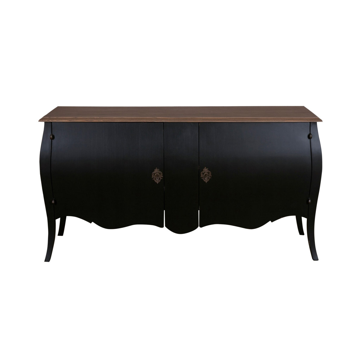 Jeffan Franklin 2 Doors Bombe Cabinet | Wayfair