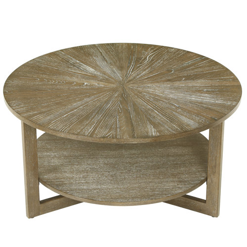 Round Wood Coffee Tables You'll Love | Wayfair