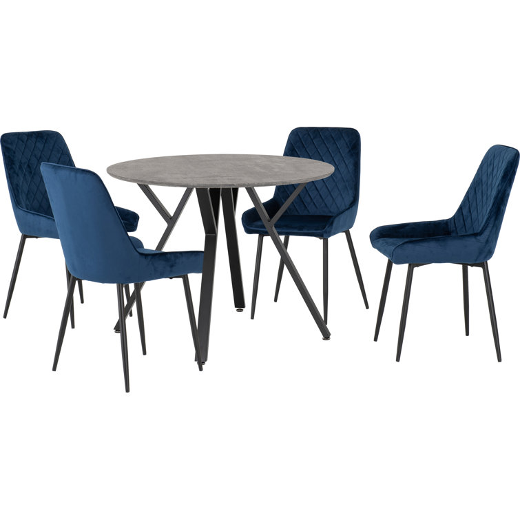 Canora Grey Maisy 4 - Person Dining Table Set | Wayfair.co.uk