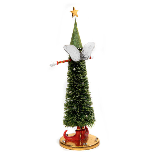 MacKenzie-Childs Patience Brewster Sisal Angel Tree Figures, 2 - Piece ...