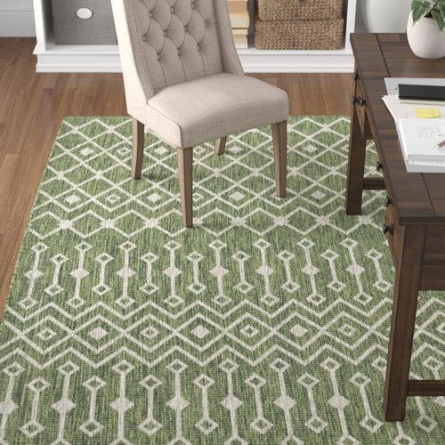 Gracie Oaks Adley Southwestern Indoor/Outdoor Rug & Reviews | Wayfair