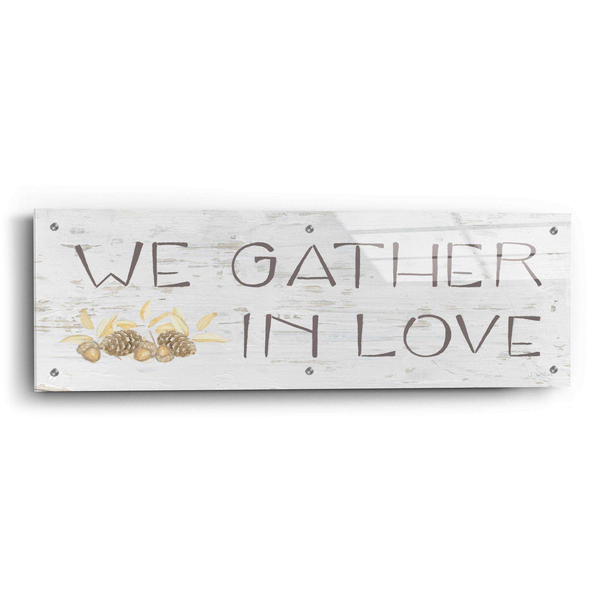 Gracie Oaks Beautiful Bounty Sign IV by James Wiens - Unframed Print ...